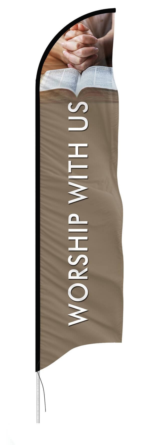 How to Elevate Your Church Events with Custom Feather Flags - iPopupbanner