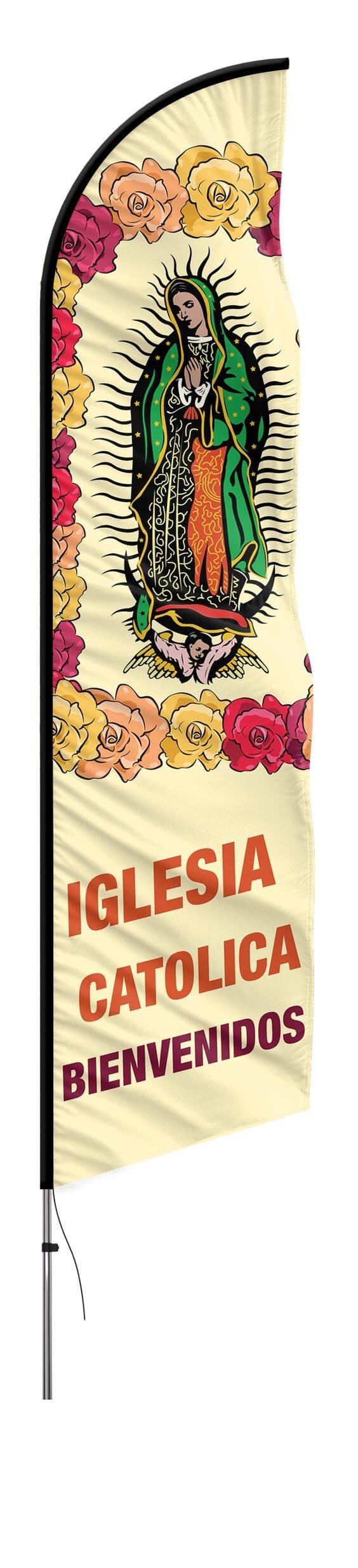 How to Elevate Your Church Events with Custom Feather Flags - iPopupbanner